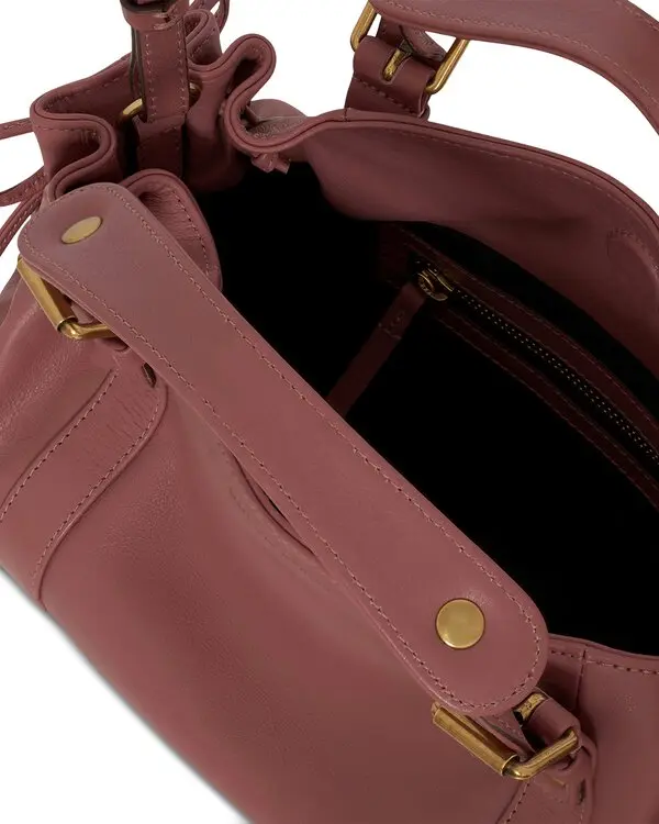 Gerard Darel 12h Leather Handbag - Pink