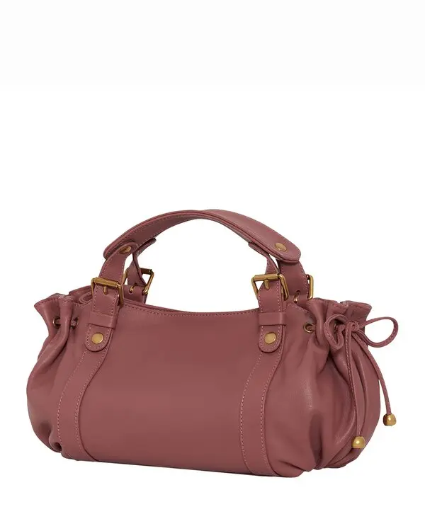 Gerard Darel 12h Leather Handbag - Pink