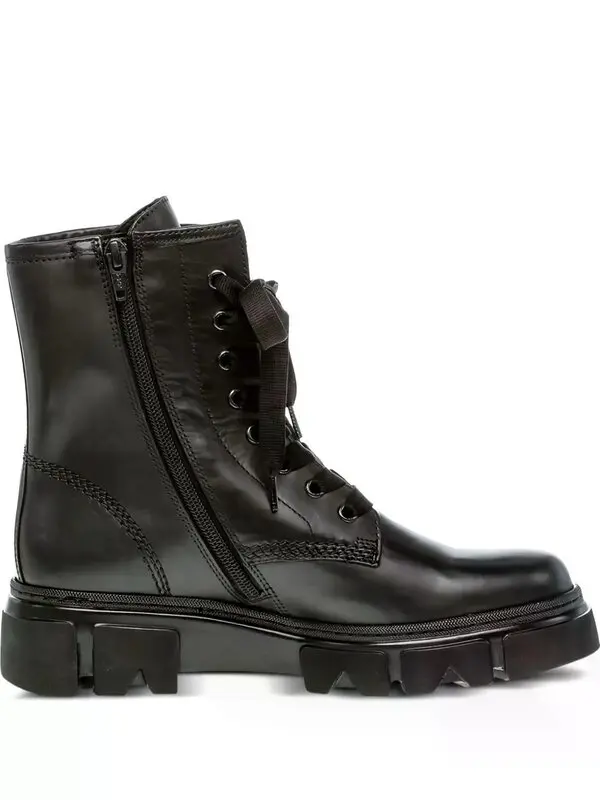 Gabor Lace-up Leather Boots
