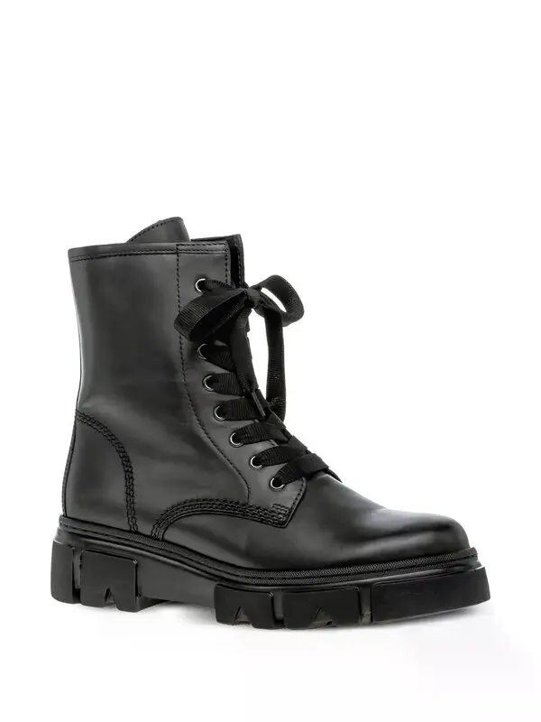 Gabor Lace-up Leather Boots
