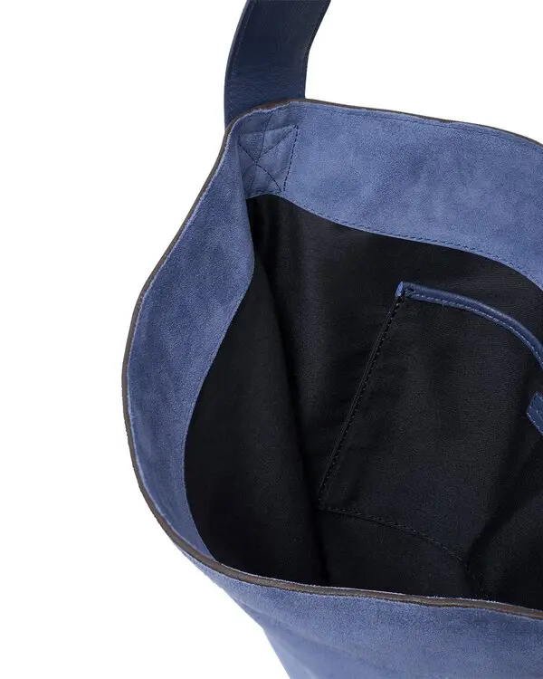 Gerard Darel Lady Suede Hobo Bag - Cornflower
