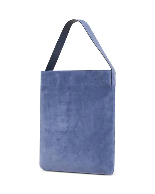Gerard Darel Lady Suede Hobo Bag - Cornflower