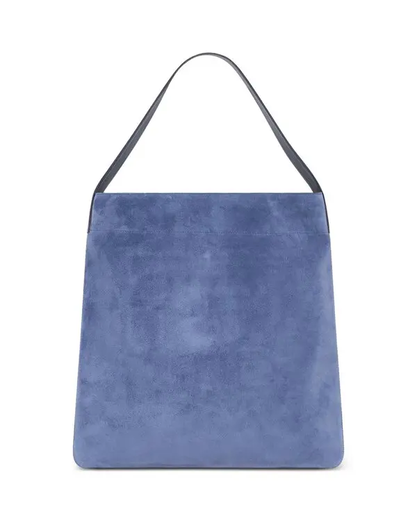 Gerard Darel Lady Suede Hobo Bag - Cornflower