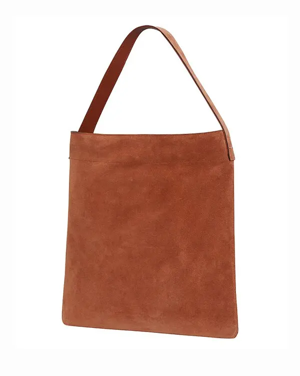 Gerard Darel Lady Suede Hobo Bag - Fox