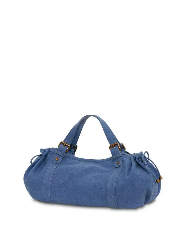 Gerard Darel 24h Canvas Handbag - Blue