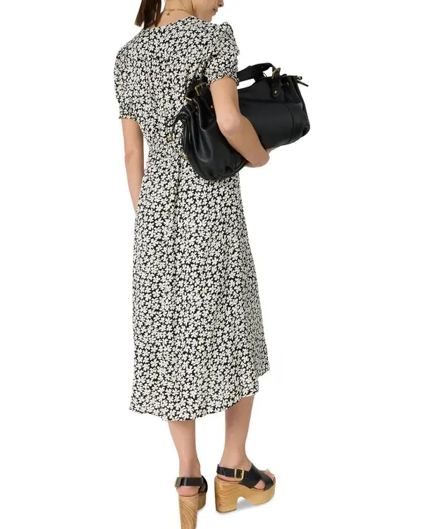 Gerard Darel Rosi Front Slit Dress