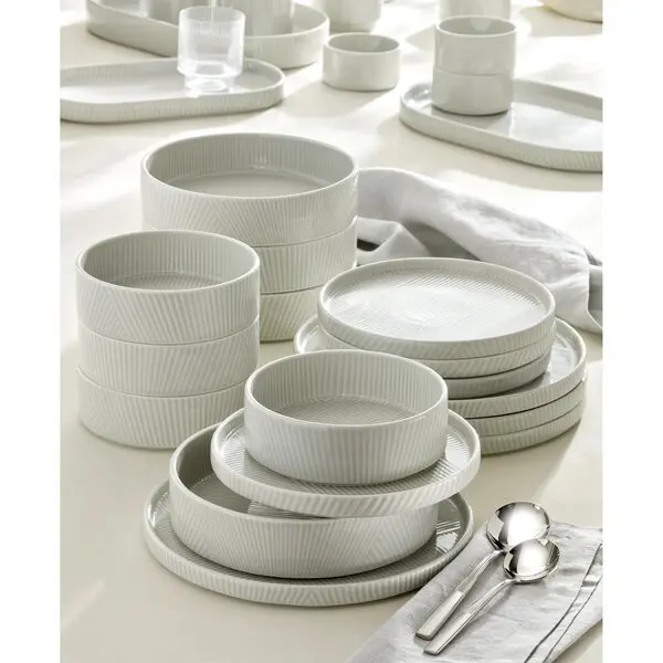 LENOX Modulus 16 Piece Dinnerware Set, Vapor