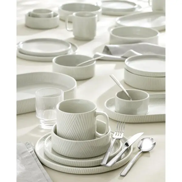 LENOX Modulus 16 Piece Dinnerware Set, Vapor