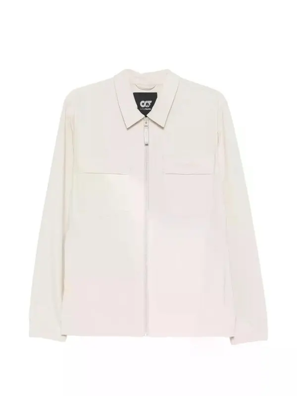 ALPHA TAURI Zip-fastening Chest-pocket Jacket