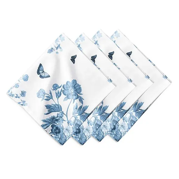 JULISKA Field Of Flowers Napkin, Set Of 4 - Chambray