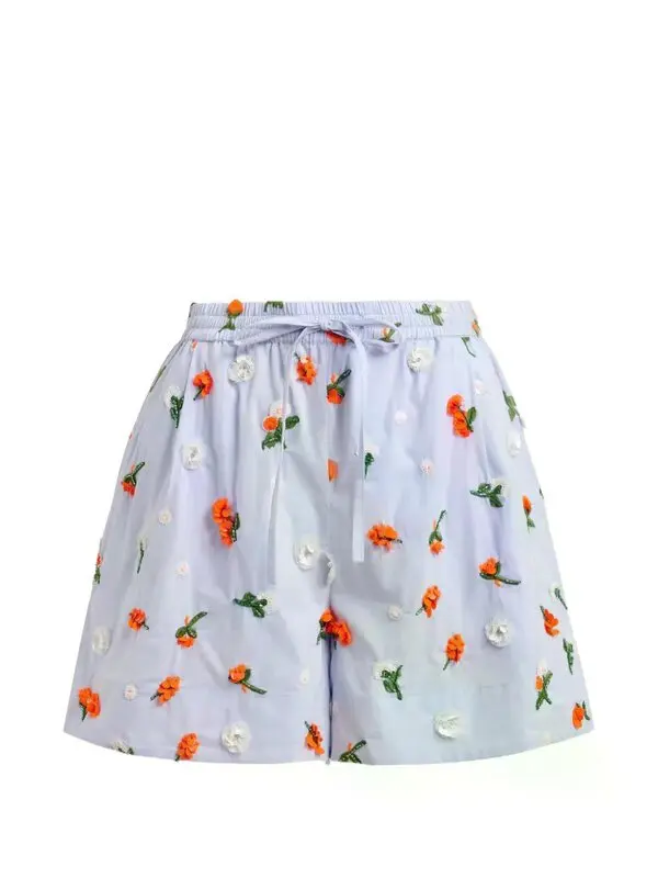 Essentiel Antwerp Flower-embellished Shorts