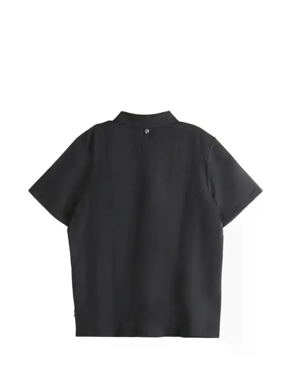 MALBON Button Embroidered Polo Shirt
