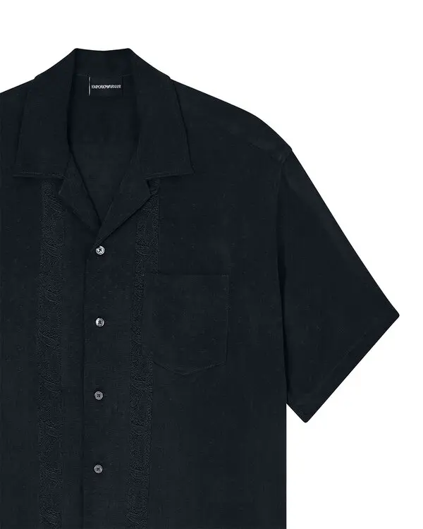 Emporio Armani Paisley Jacquard Shirt
