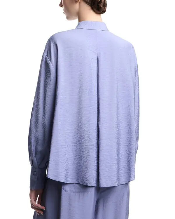 Emporio Armani Techno Rayon Long Sleeve Shirt