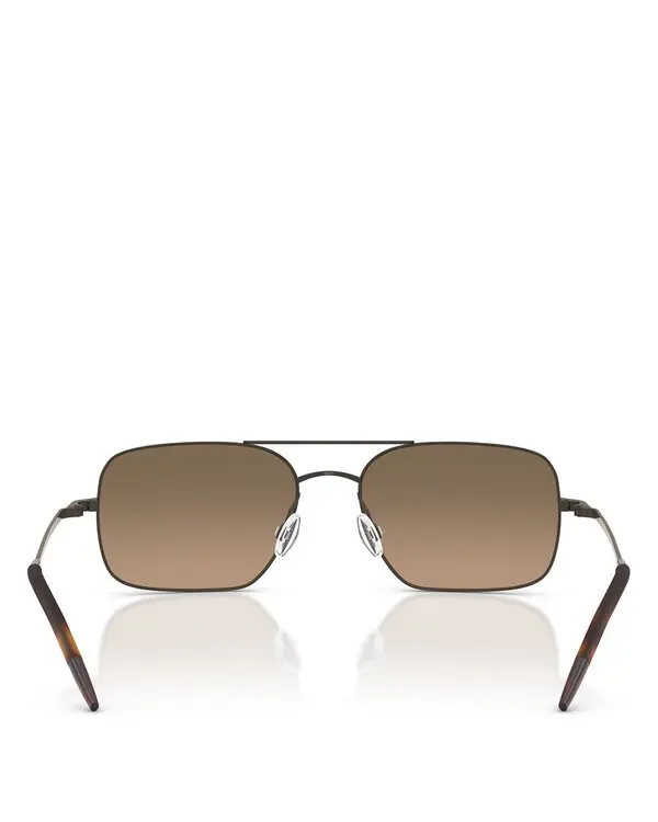 Oliver Spencer Victory Ii Pillow Sunglasses - Pewter