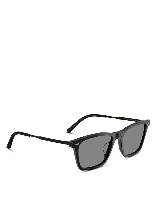 Oliver Spencer Pillow Sunglasses, 54mm - Black