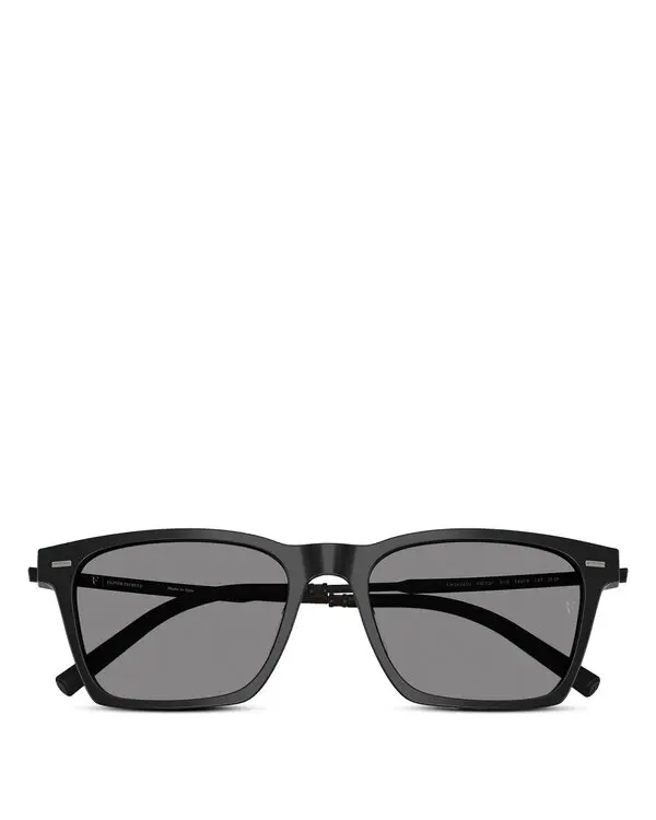 Oliver Spencer Pillow Sunglasses, 54mm - Black