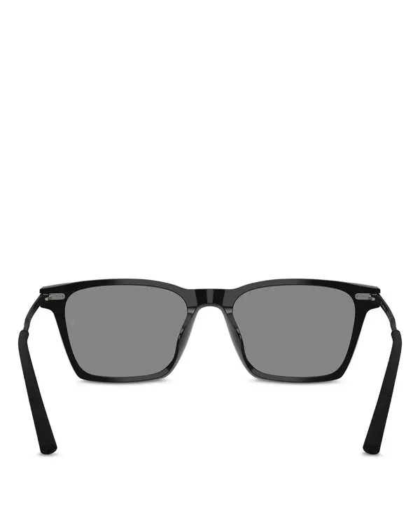 Oliver Spencer Pillow Sunglasses, 54mm - Black