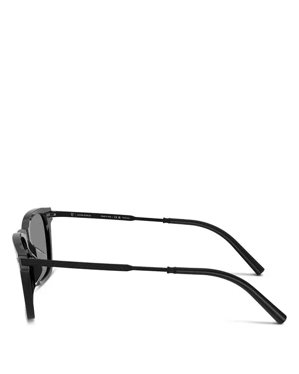 Oliver Spencer Pillow Sunglasses, 54mm - Black
