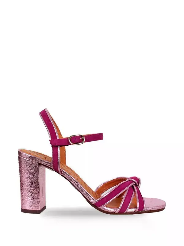 Chie Mihara Ballah Knotted Strap Sandals - Pink