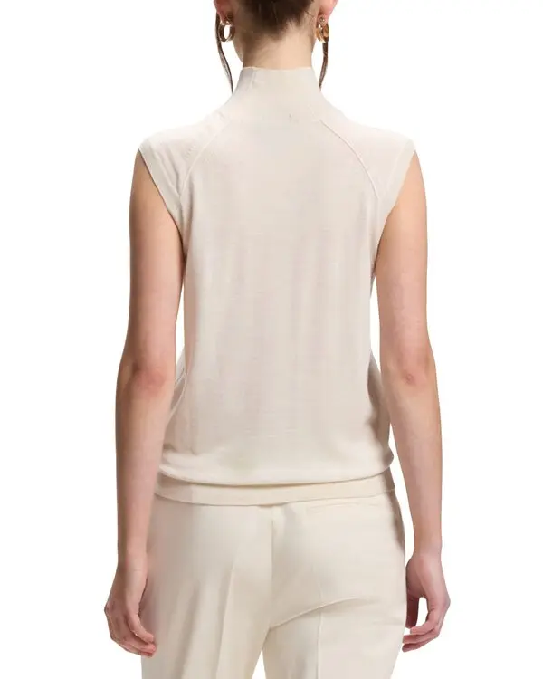 BOSS Fipini Sleeveless Sweater - Light Pumice