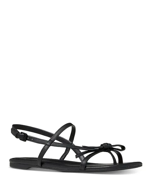 Kate Spade New York Loop Flat Sandals - Black