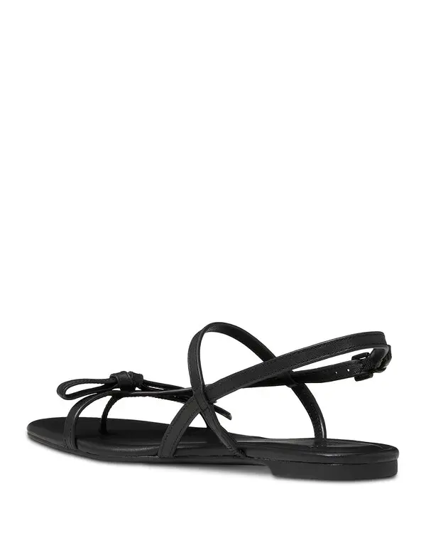 Kate Spade New York Loop Flat Sandals - Black