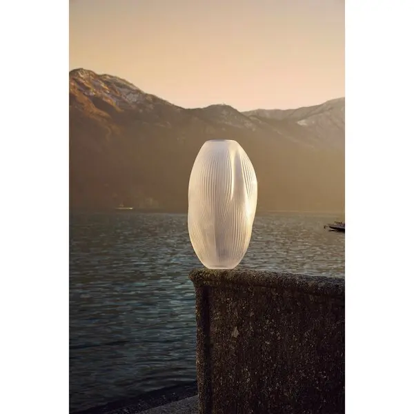 Lalique Alize Vase, Extra Large, Clear - No Color
