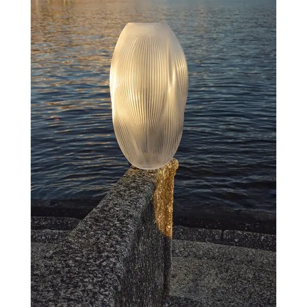 Lalique Alize Vase, Extra Large, Clear - No Color