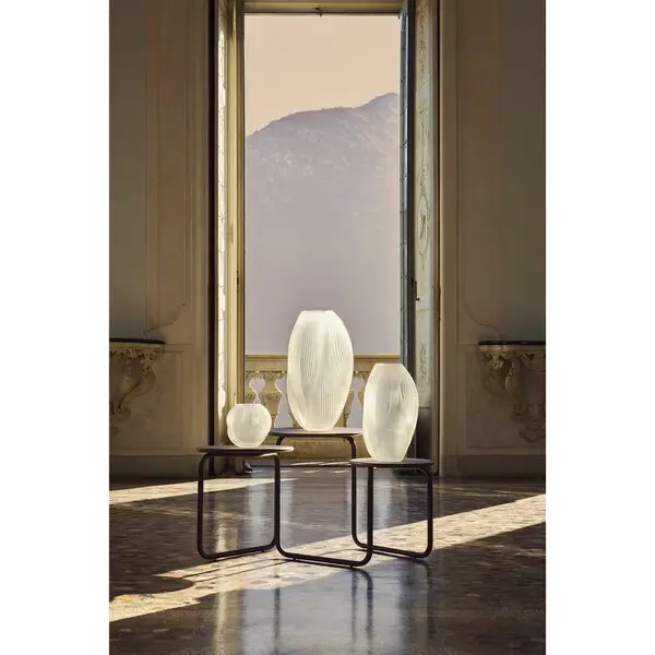 Lalique Alize Vase, Clear