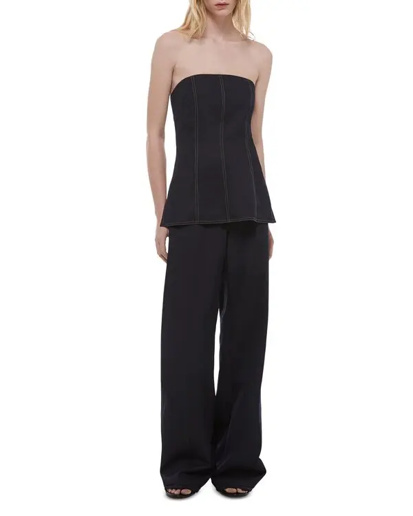 Helmut Lang Minimal Slip Tank Top - Navy Melange