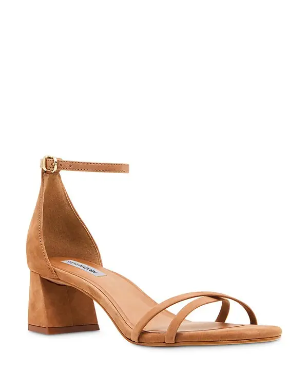 Steve Madden Rae Sandals - Tan Nubuck