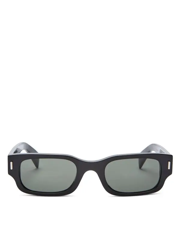 Alexander McQueen Rectangular Sunglasses 50mm