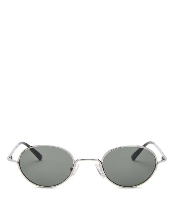 Alexander McQueen Round Sunglasses, 46mm