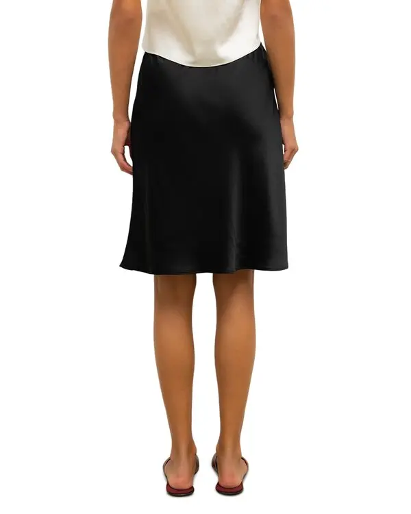LESET Barb Slip Skirt - Black