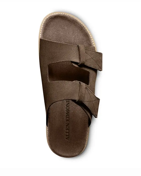 Allen Edmonds Seagrove Slide Sandals - Chocolate