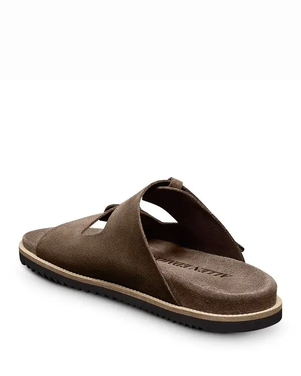 Allen Edmonds Seagrove Slide Sandals - Chocolate
