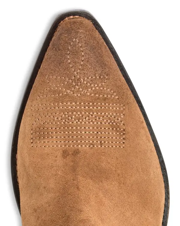 GOLDEN GOOSE Wish Star Western Boots - Cognac