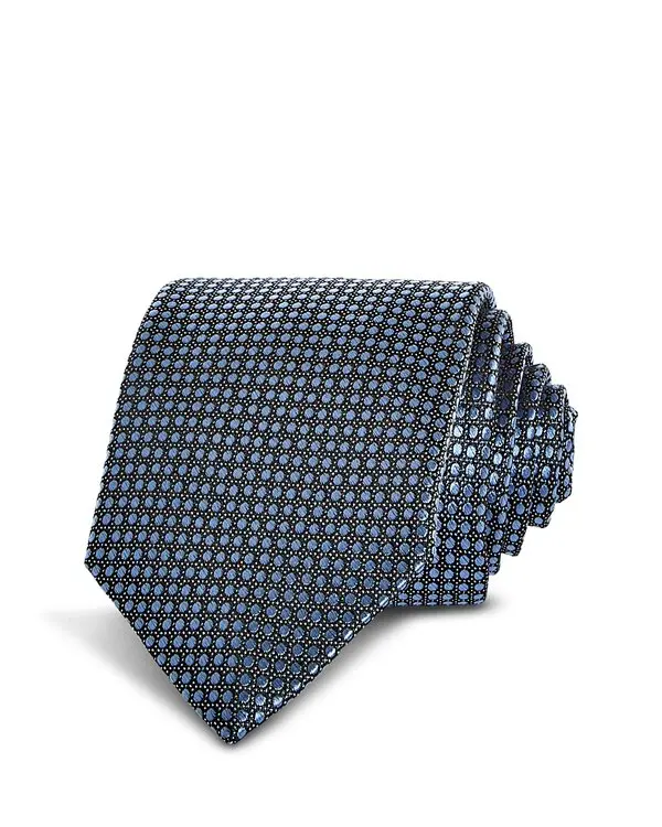 Bloomingdale'S Silk Classic Dot Tie - Light Blue