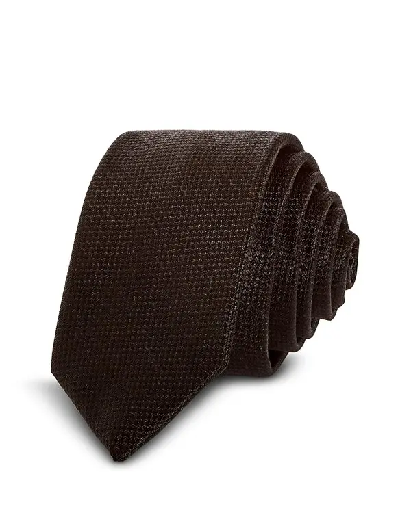 Bloomingdale'S Silk Skinny Tie - Black