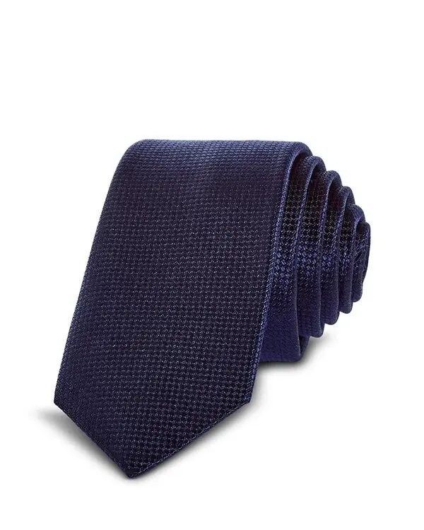 Bloomingdale'S Silk Skinny Tie - Navy