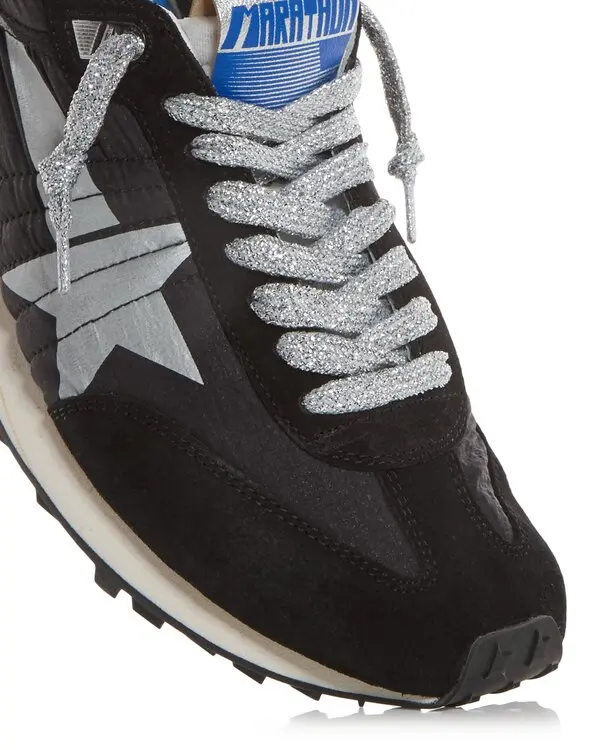 GOLDEN GOOSE Running Marathon Sneakers - Black