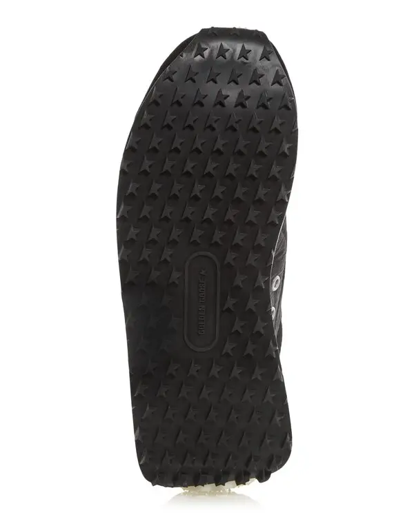 GOLDEN GOOSE Running Marathon Sneakers - Black