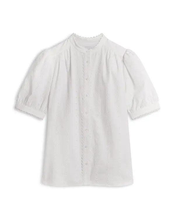 HOBBS LONDON Sawyer Embroidered Blouse