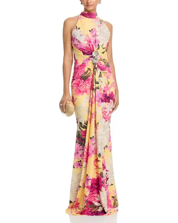 Chiara Boni La Petite Robe Nitsa Printed Gown