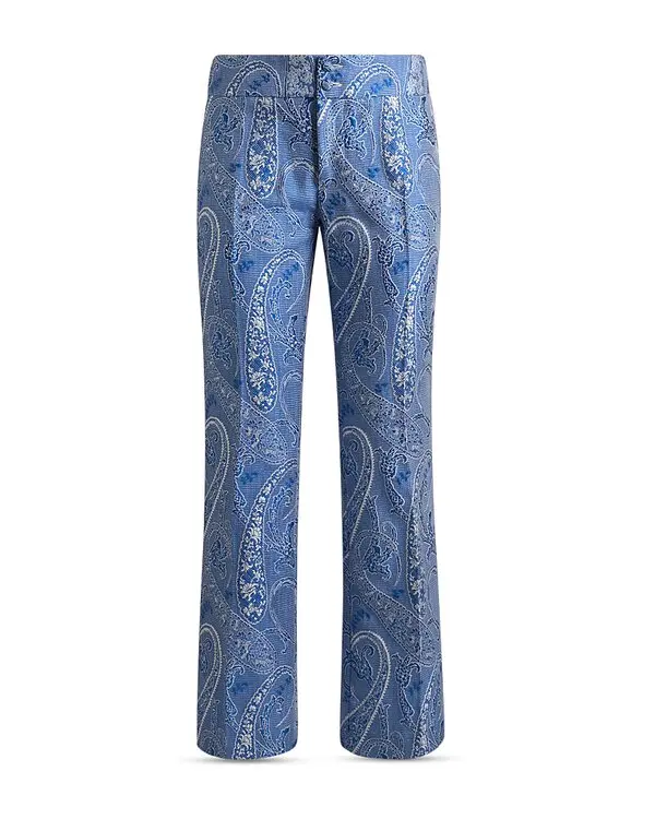 Etro Flared Trousers - Multi/blue