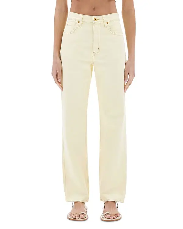 SLVRLAKE London High-rise Straight Jeans