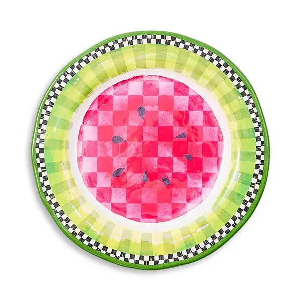 MACKENZIE-CHILDS Dinner Plate, Set Of 4 - Watermelon