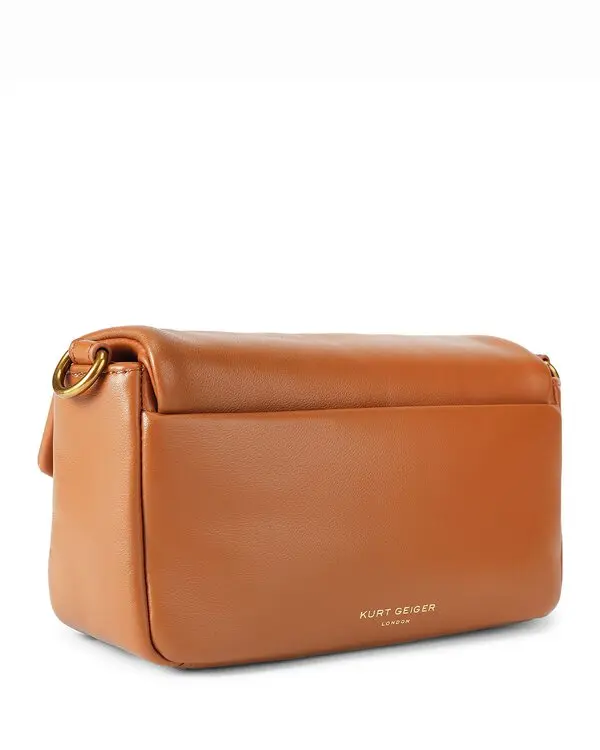 Kurt Geiger Oxford Mini Leather Shoulder Bag - Open Brown