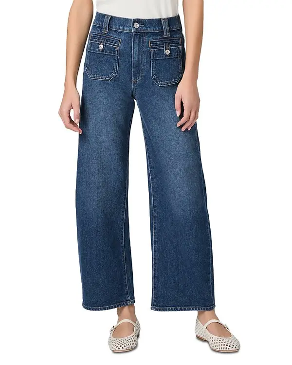 Paige Arellia High-rise Barrel Ankle Jeans